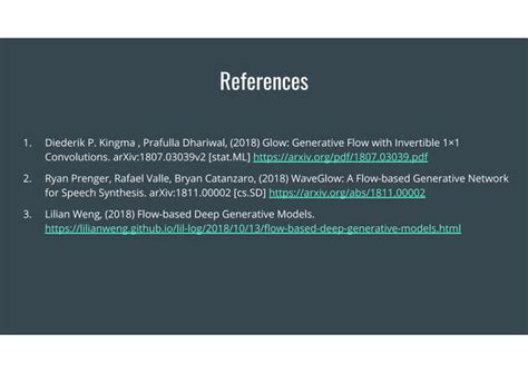 taras sereda waveglow generative modeling for audio synthesis ppt