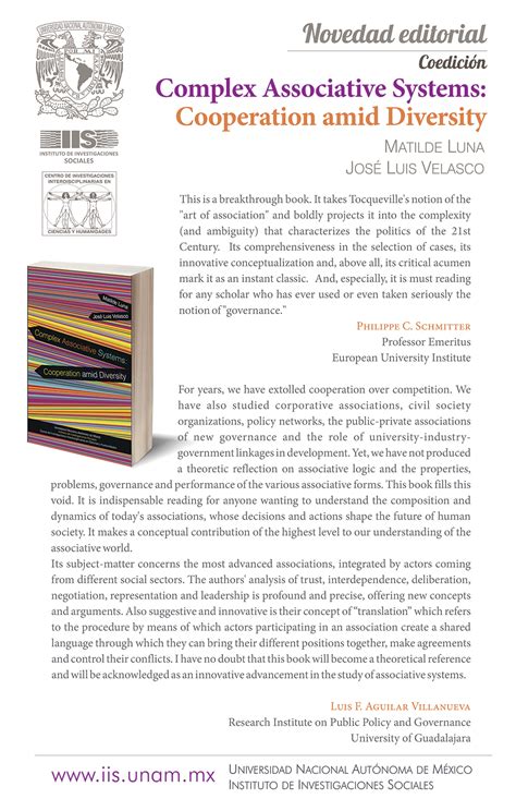 complex associative systems cooperation amid diversity laoms