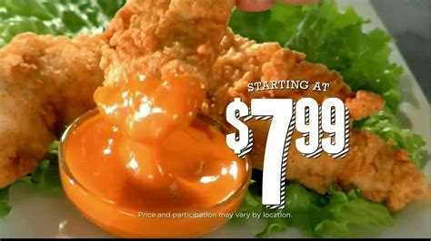 Ruby Tuesday Southern Style Chicken Tenders Tv Spot Ispot Tv