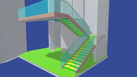 Interior Stair Model Discovery Lot 10 3d Model By Jd Stairs