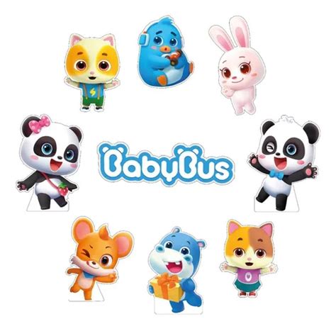 Kit Figuras Babybus Base Rígida Pzas Coroplast Lona x m en venta en Cuernavaca Morelos por