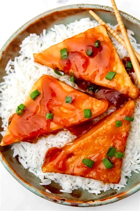 Crispy Sweet And Sticky Tofu The Hidden Veggies