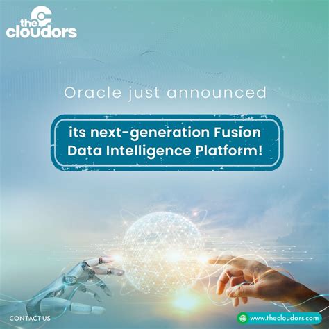 Oracle Unveils Fusion Data Intelligence Platform The Cloudors Posted