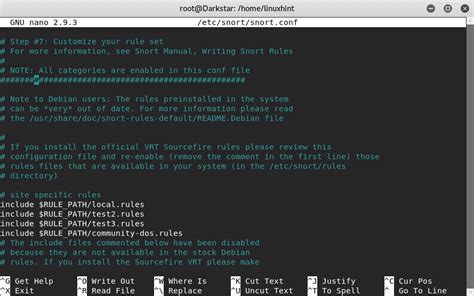 Configurar Snort IDS Y Crear Reglas Linux Hint My Star Idea