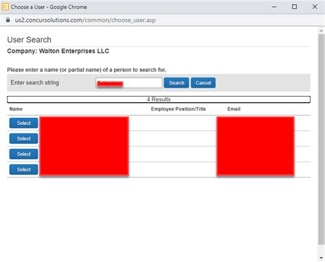 Solved Search Users By Who Their Manager Is Sap Concur Community