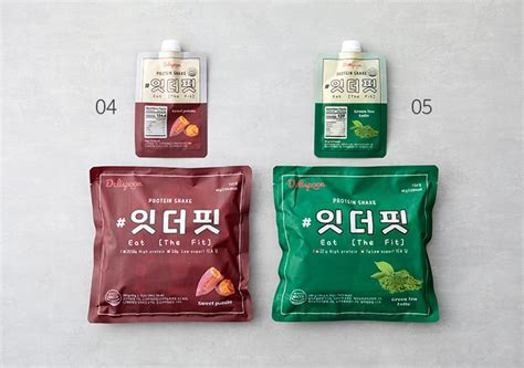 [델리스푼] 잇더핏 프로틴 단백질 쉐이크 파우치 5종 마켓컬리
