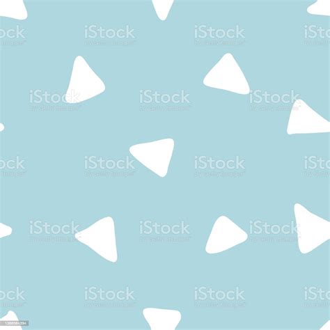 추상적 인 모양과 손으로 그려진 매끄러운 패턴 유치한 스타일 벡터 배경 신선한 모던 지오 프린트 0명에 대한 스톡 벡터 아트 및 기타 이미지 Istock