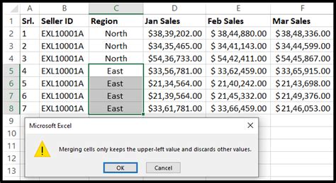 Merge Unmerge Cells Tutorial Learn Excel