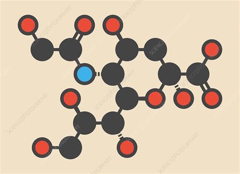 Sialic Acid Molecule Stock Image F0126174 Science Photo Library