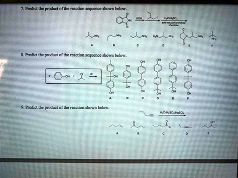 SOLVED: Predict the product of the reaction sequence shown below.