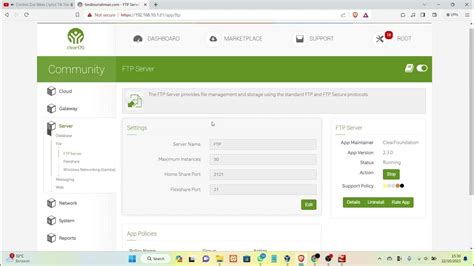 Ftp Server Clearos Youtube