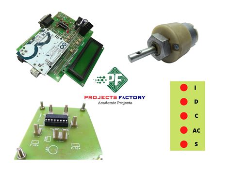 Dc Motor Speed And Direction Control Electrical Electronics Projects Academic Projects