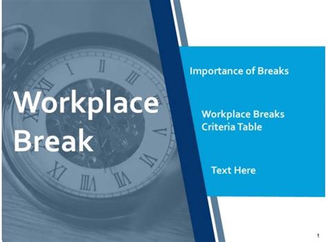 Break Time Slide Team