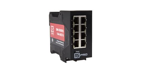 Rs Pro Ethernet Switch 8 Rj45 Port 10 100mbit S Transmission Speed