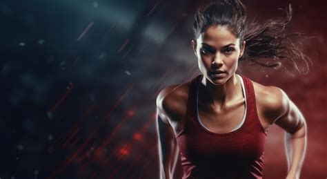 Premium Photo Female Athlete