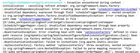 解决error creating bean with name xxx unsatisfied dependency expressed