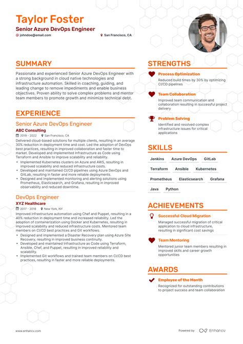 Devops Engineer Resume Examples Guide For