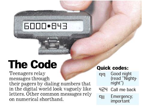11 Pager Codes That You Need To Know 60 Off