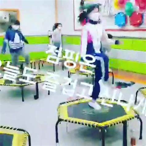 코로나 이겨내기 점핑온 점핑피트니스협회 점핑온 트램폴린줄넘기 줄넘기 점핑다이어트 유치부점핑 초등부점핑 모두도전