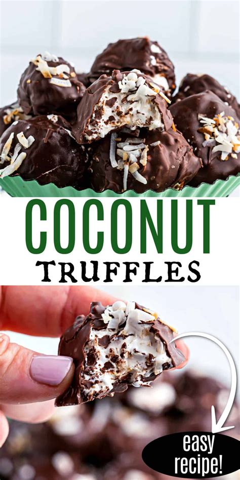Coconut Truffles Recipe Shugary Sweets Coconut Truffles Homemade