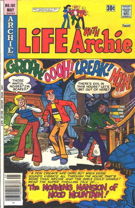 Life With Archie 181 Vg Archie Low Grade Comic May 1977 Moaning