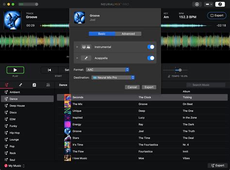 Algoriddim Launches Neural Mix Pro A New Mac App For Ai Based Music