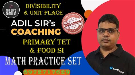 Adil Sirs Coaching Pscfoodsi Ann Primary Youtube