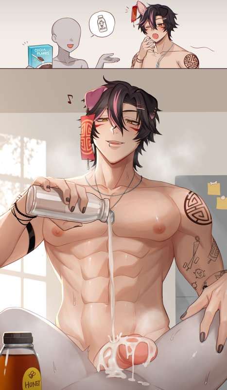 Rule 34 Cum Dick Gay Kaiyo Lube Male With Painted Nails Smiling At