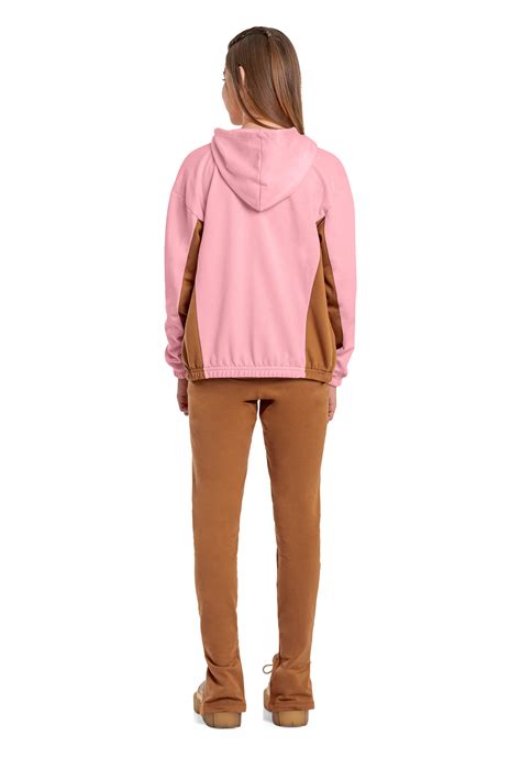Gloss Jaqueta Em Moletom Juvenil Para Meninas Rosa Vestis