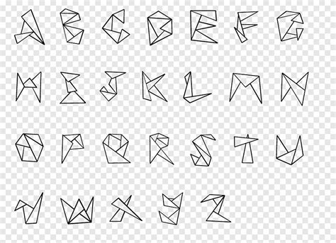 Triangle Font