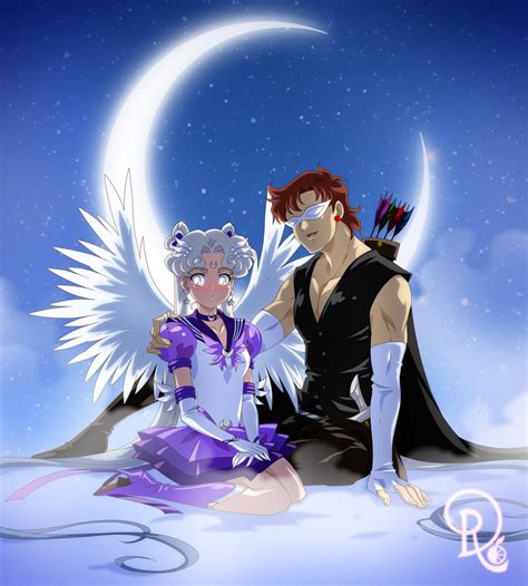 Eternal Sailor Moon And Moonlight Archer By Bitterambrosia On Deviantart