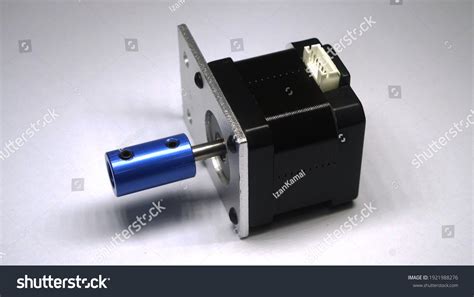 Stepper Motor Isolated On White Background Stock Photo Shutterstock