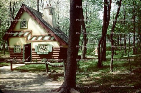 Storybook House Story Book Forest May 1964 Usa Photo