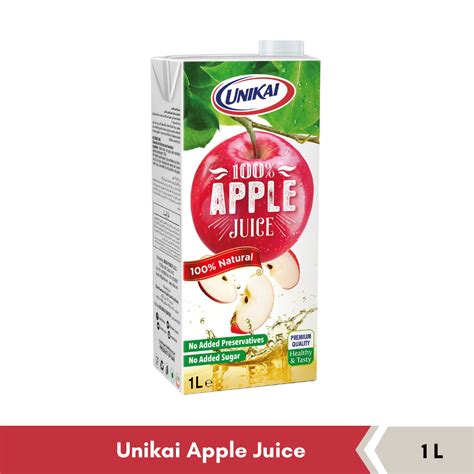 Farzana Buy Unikai Apple Juice 1 Liter Online At The Best Price