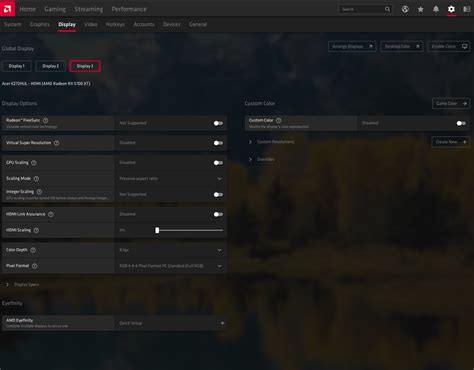 Eyefinity Advanced Setup Missing AMD Community