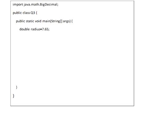 Solved Complete The Following Java Program To Using