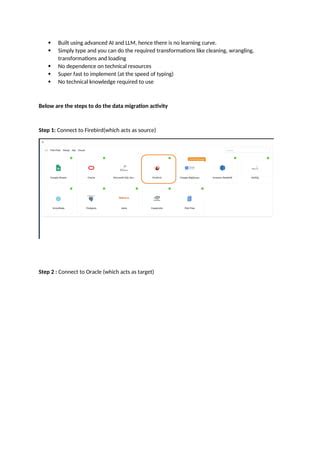 Firebird To Oracle Migration Ask On Data Docx