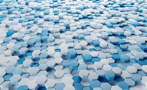 육각형 렌더링 3d 일러스트레이션 추상적 배경 비즈니스 과학 개념 0명에 대한 스톡 사진 및 기타 이미지 0명 3차원 형태 건설 프레임 Istock