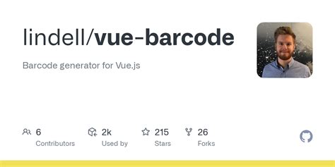 Github Lindellvue Barcode Barcode Generator For Vuejs