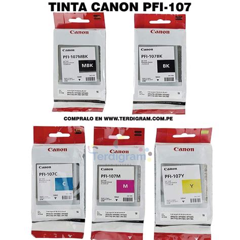 Cartucho Canon PFI 320 CYAN Terdigram