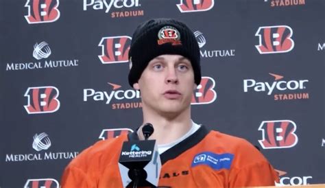 Joe Burrow Speaks About Bills Bengals Rescheduling Video