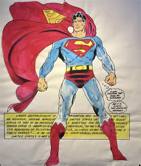 San Antonio Artist David Alcantar Puts Superman At The Center Of His Ongoing Art Project San