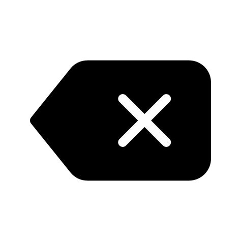 Backspace Icon Symbol Design Illustration 45681126 Vector Art At Vecteezy