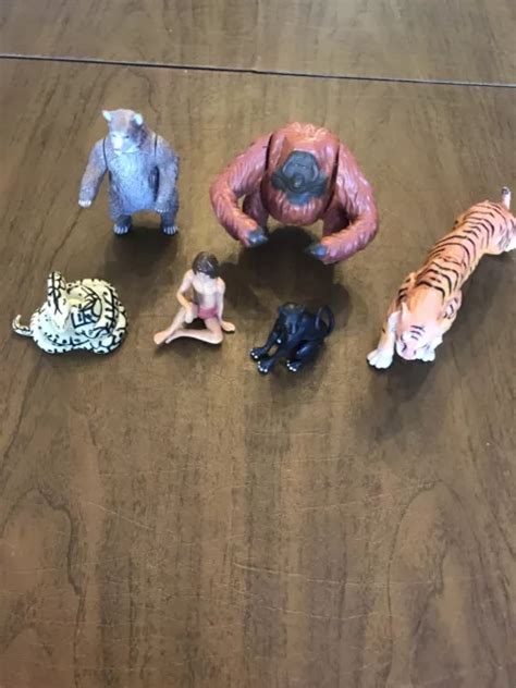 Disney Jungle Book Baloo Shere Khan Mowgli Bagheera Kaa King Louie