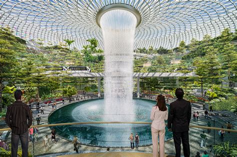 El diseño del aeropuerto de Singapur parece no tener límites Jewel