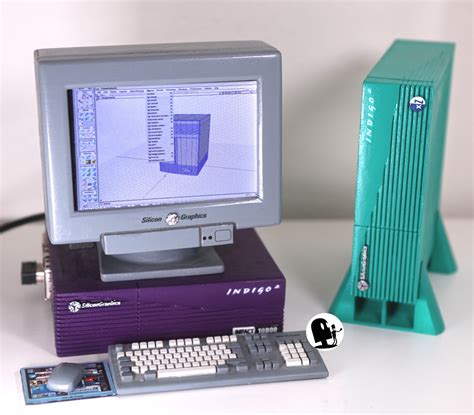 Artstation Mini Silicon Graphics Indigo2 Raspberry Pi Case For 3d Printing Resources