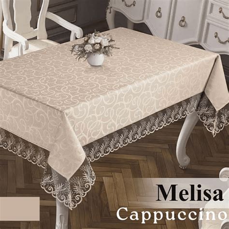 Скатертина на кухонний стіл Melisa Cappuccino Leron