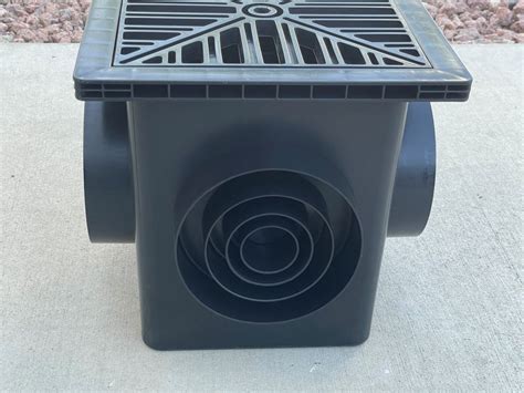 12 X 12 Drainage Catch Basin With Debris Basket Uv Treated Multiple Pipe Sizes Sandbaggy