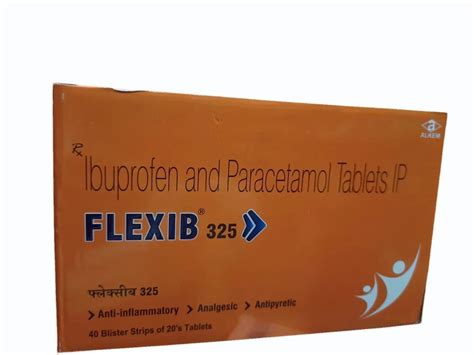 Ibuprofen Paracetamol Tablet At ₹ 22stripe Jaora Compound Indore