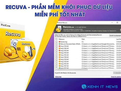 Hướng Dẫn Download Recuva Full Crack Vĩnh Viễn